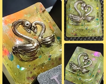 Swan Keycap - Etsy