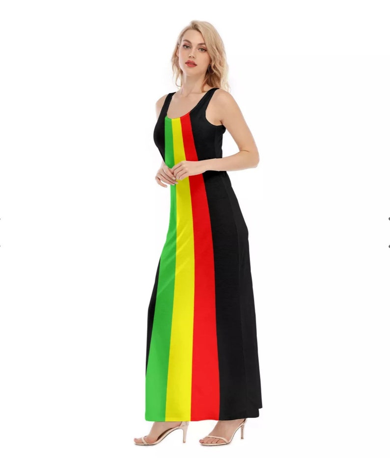 Empress Rasta Maxi Dress - Etsy