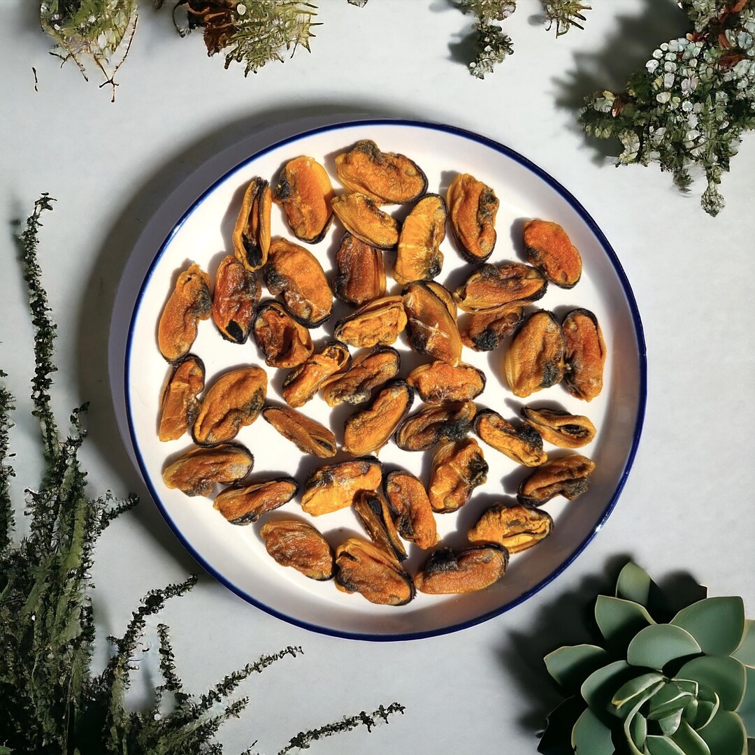 Homemade Dehydrated Mussels Dog Treats: Natural Kibble Topper - Etsy