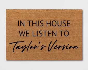 Taylor swift doormat - Etsy