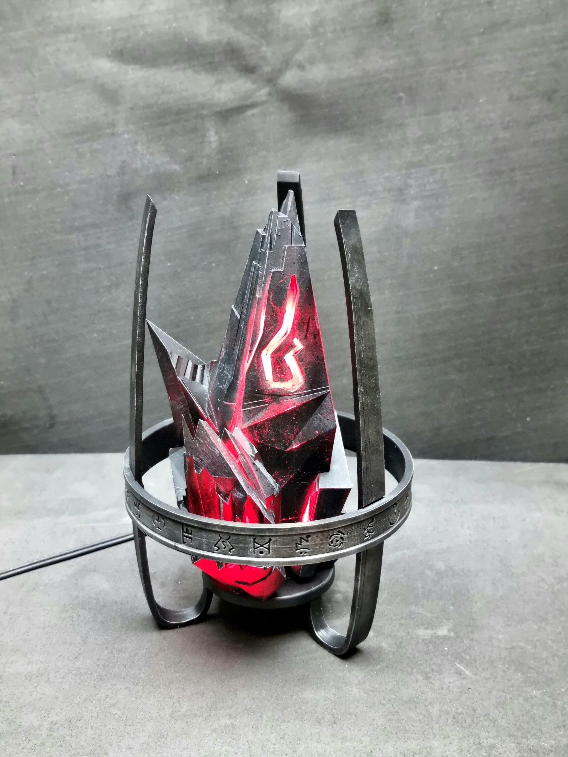 Diablo Black Soul Stone Figure Led - Etsy