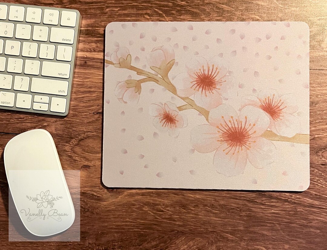 Cherry Blossom Mousepad - Etsy