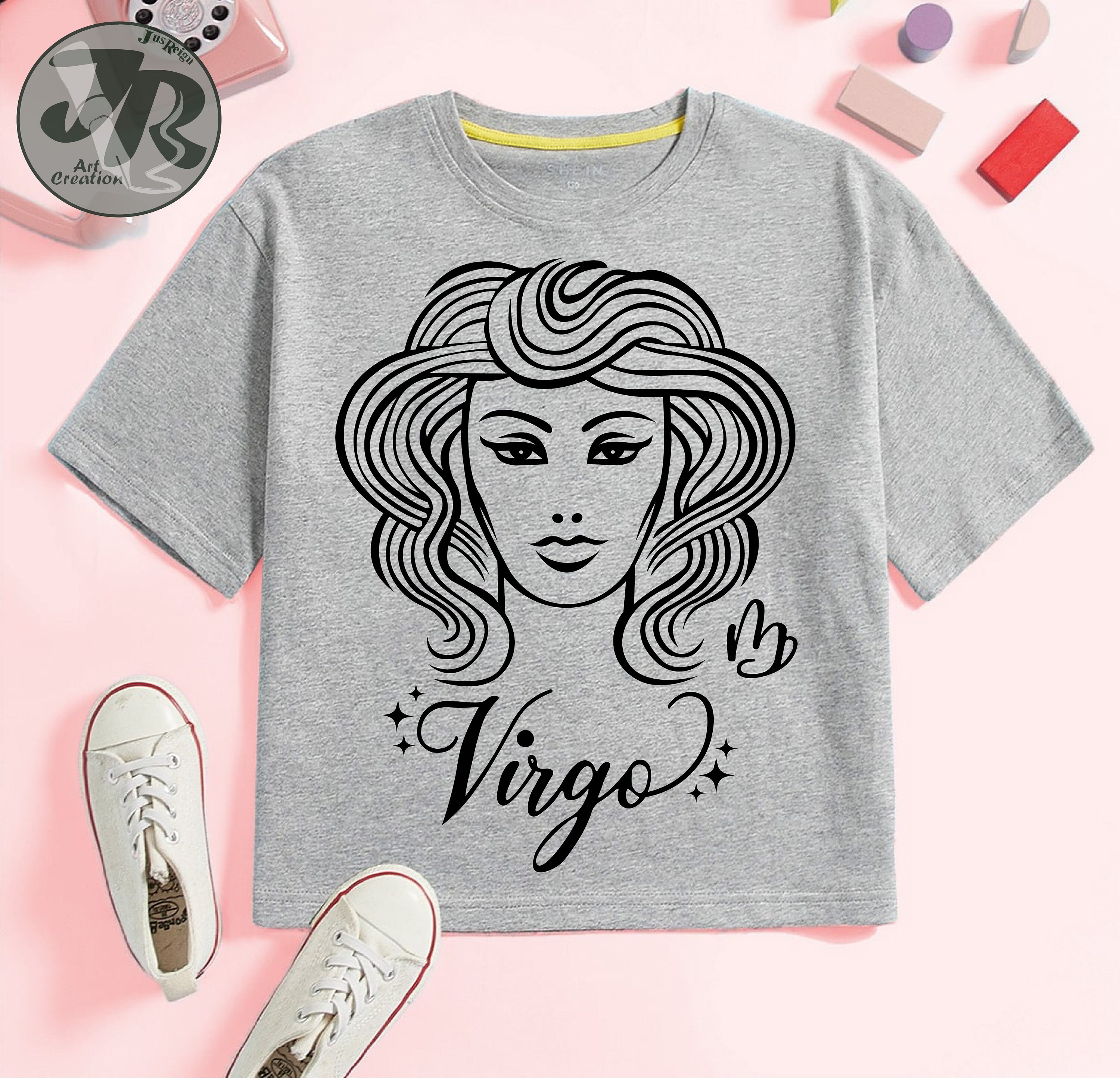 Virgo Svg, Virgo Zodiac Sign Svg, Virgo Png, Girl Virgo Svg, Virgo Sign ...