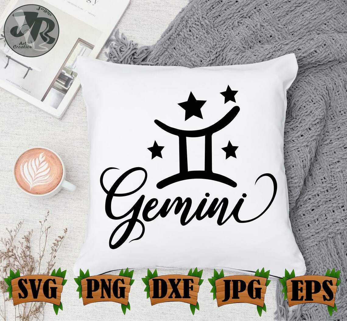 Gemini Svg, Gemini Sign Svg, Gemini Png, Gemini Zodiac Sign Svg, Cut ...