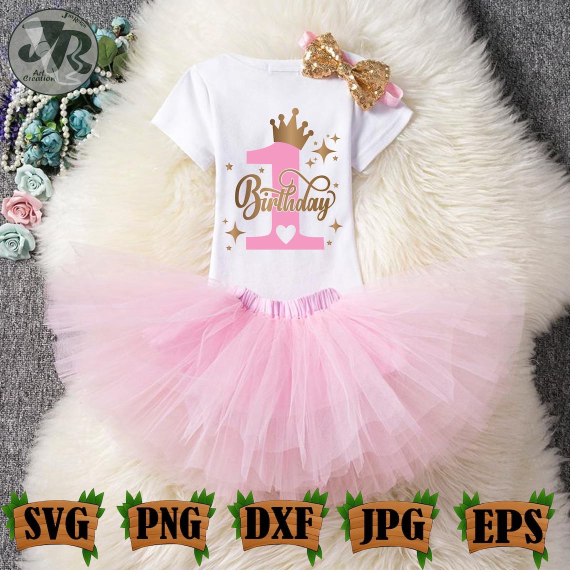 First Birthday SVG, 1st Birthday Svg, Birthday Svg, First Birthday ...