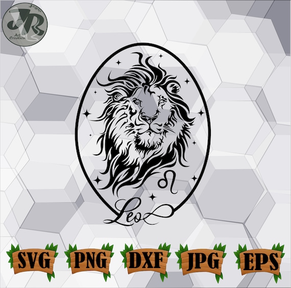 Leo Svg Leo Zodiac Svg Leo Zodiac Sign Svg Leo Png Lion - Etsy