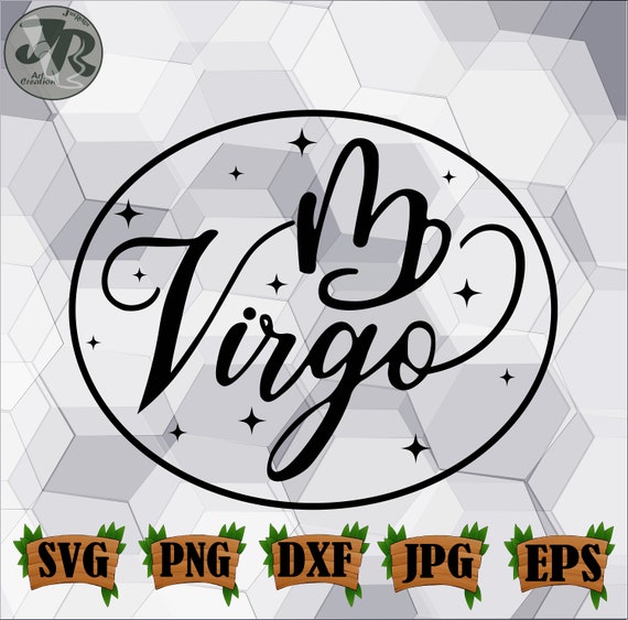 Virgo Svg Virgo Zodiac Sign Svg Virgo Png Virgo Horoscope - Etsy