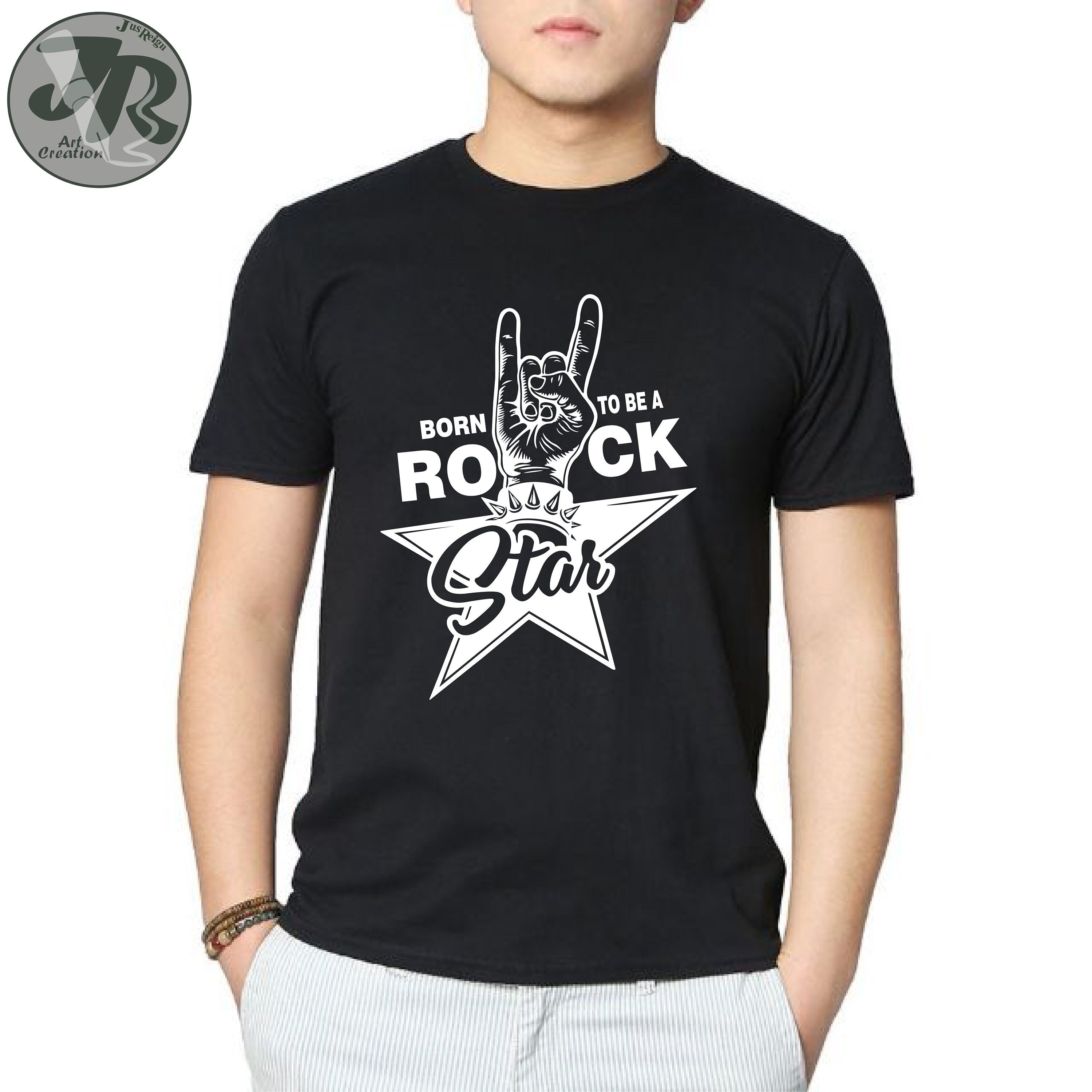 Born to Be a Rock Star Svg, Rock Star Svg, Rock and Roll Svg, Rock Star ...