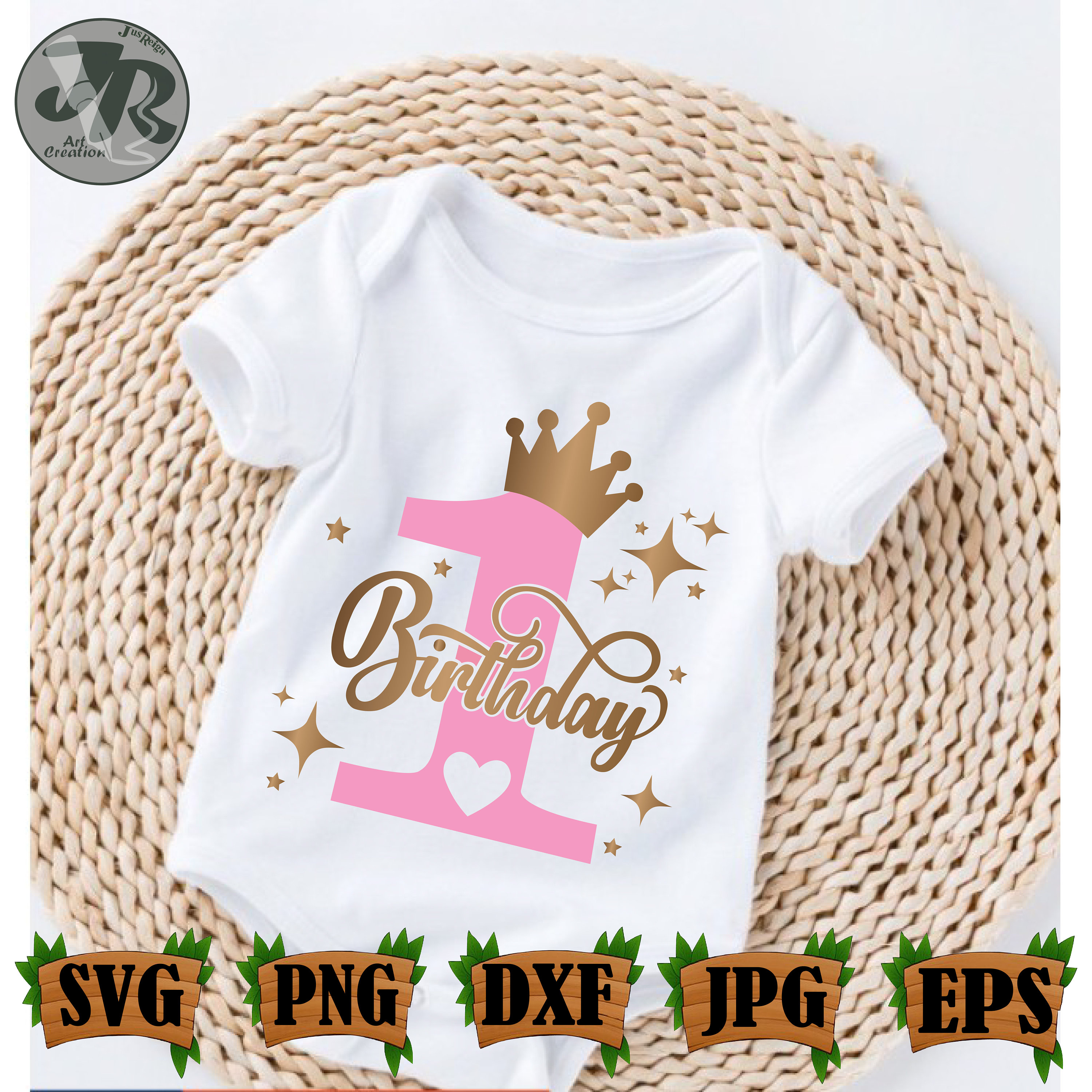 First Birthday SVG, 1st Birthday Svg, Birthday Svg, First Birthday ...