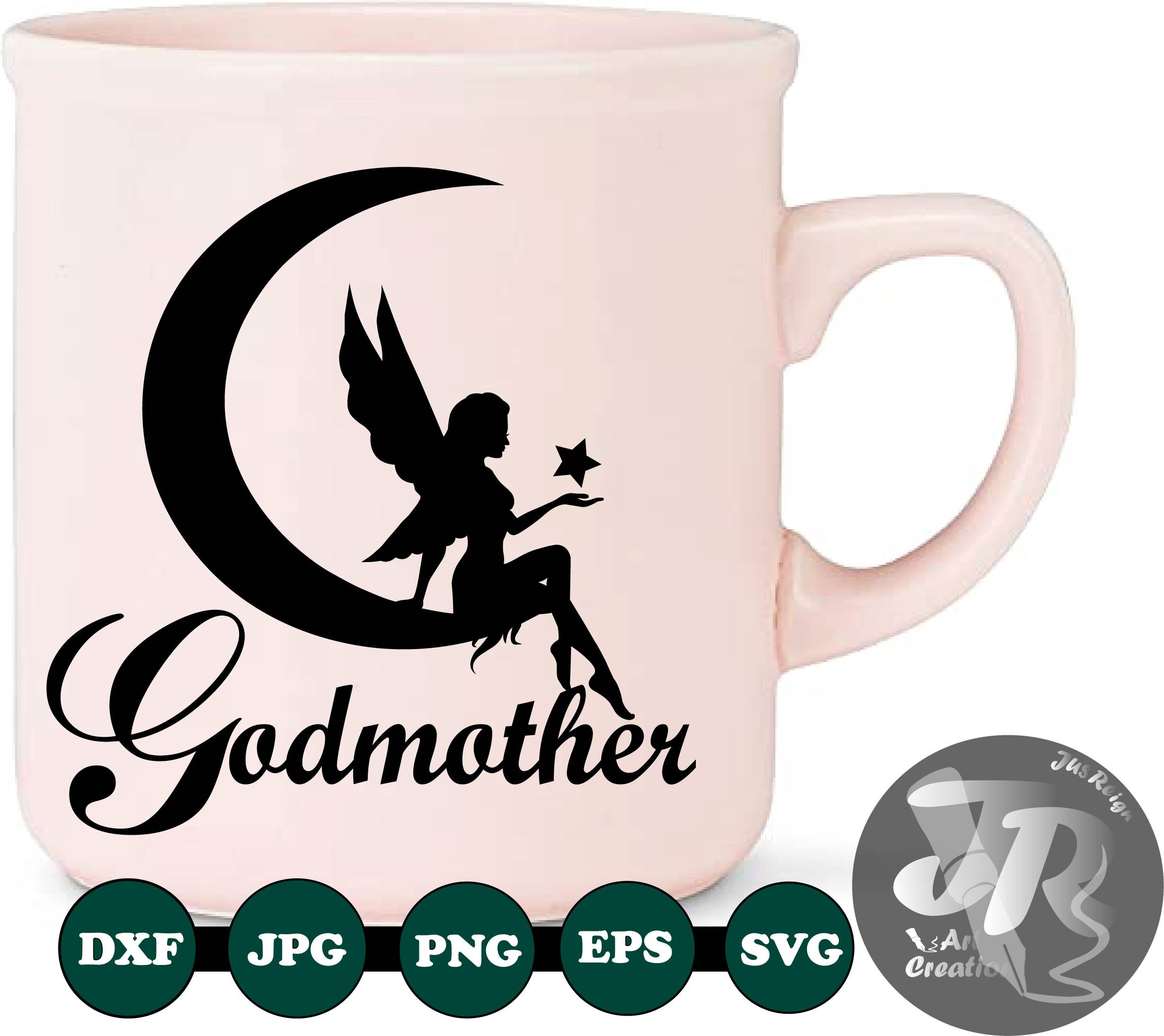 Hada madrina svg Godmom svg Bautismo svg archivos Mamá svg - Etsy México