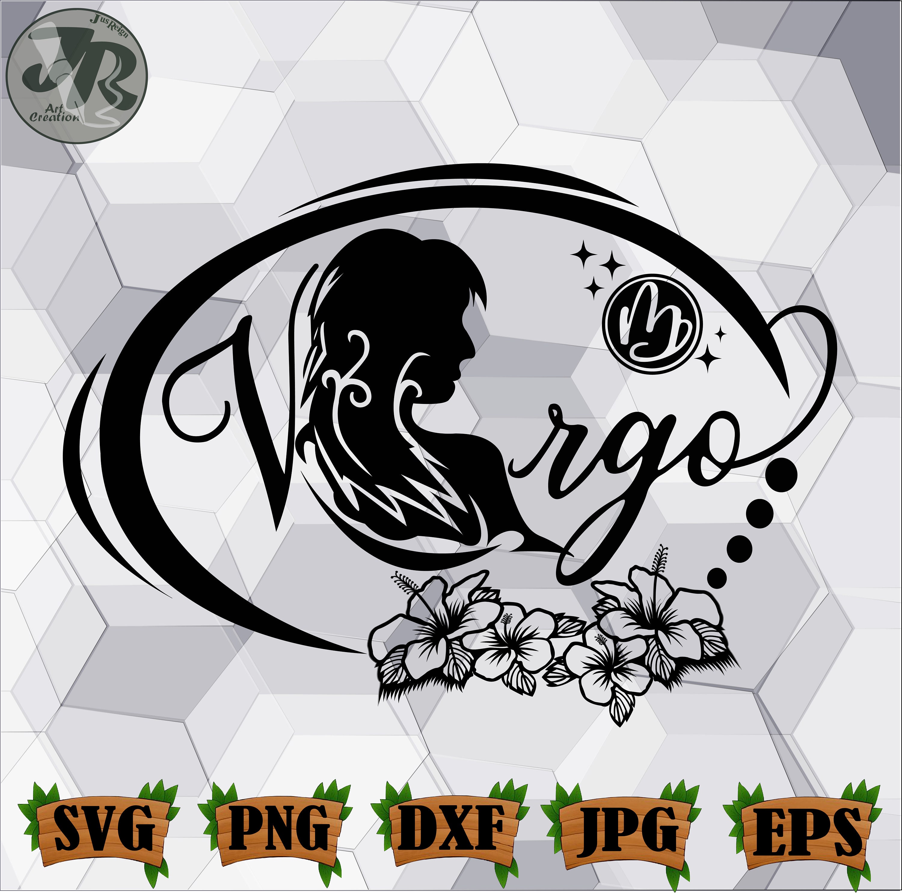 Virgo Svg, Virgo Png, Virgo Zodiac Sign Svg, Virgo Sign Girl With ...