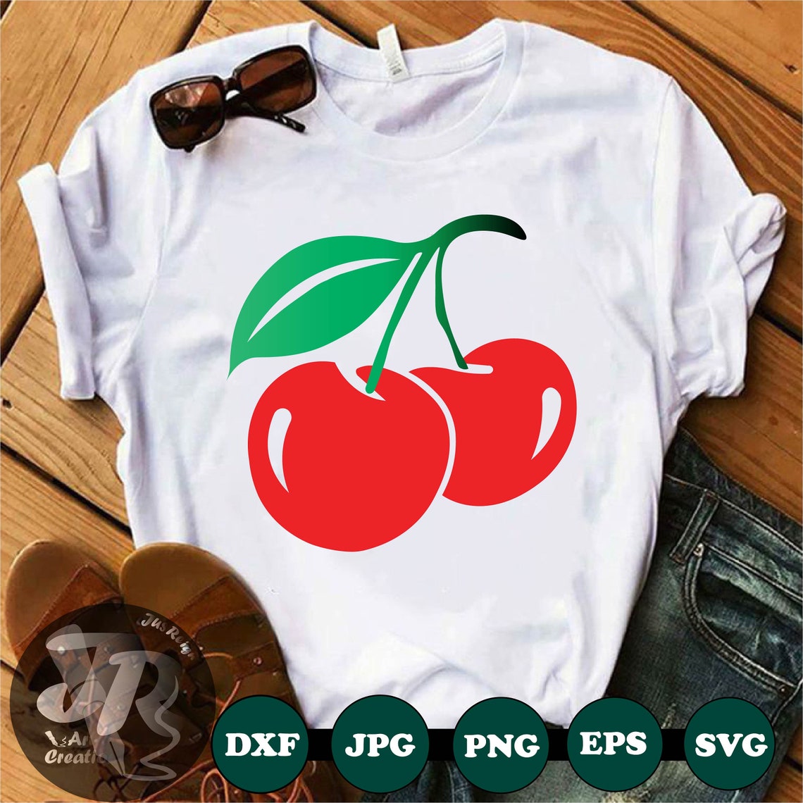 Cherries Svg Cherries Clip Art Cherry Svg Cherry Cricut | Etsy