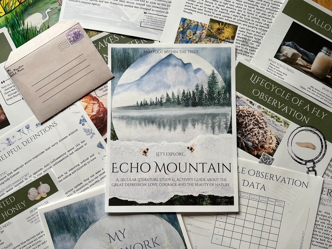 Echo Mountain Literature Guide - Etsy
