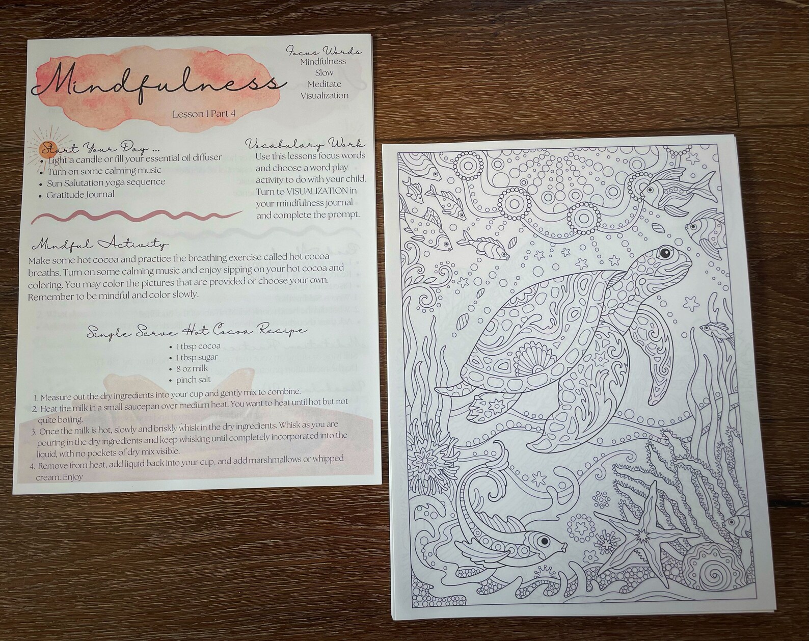 A Child's Guide to Mindfulness & Calm Curriculum | Etsy