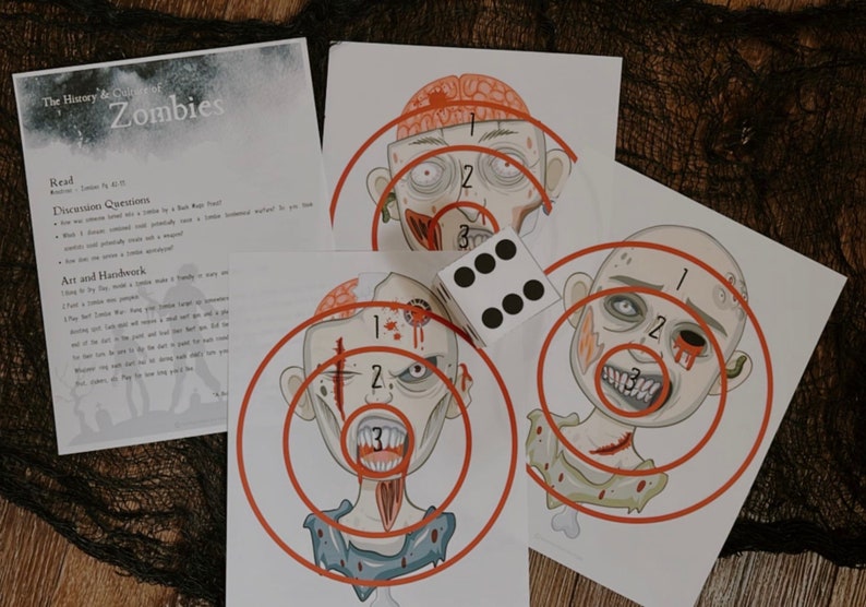 A Childs Guide to All Things Spooky Halloween Unit Study - Etsy