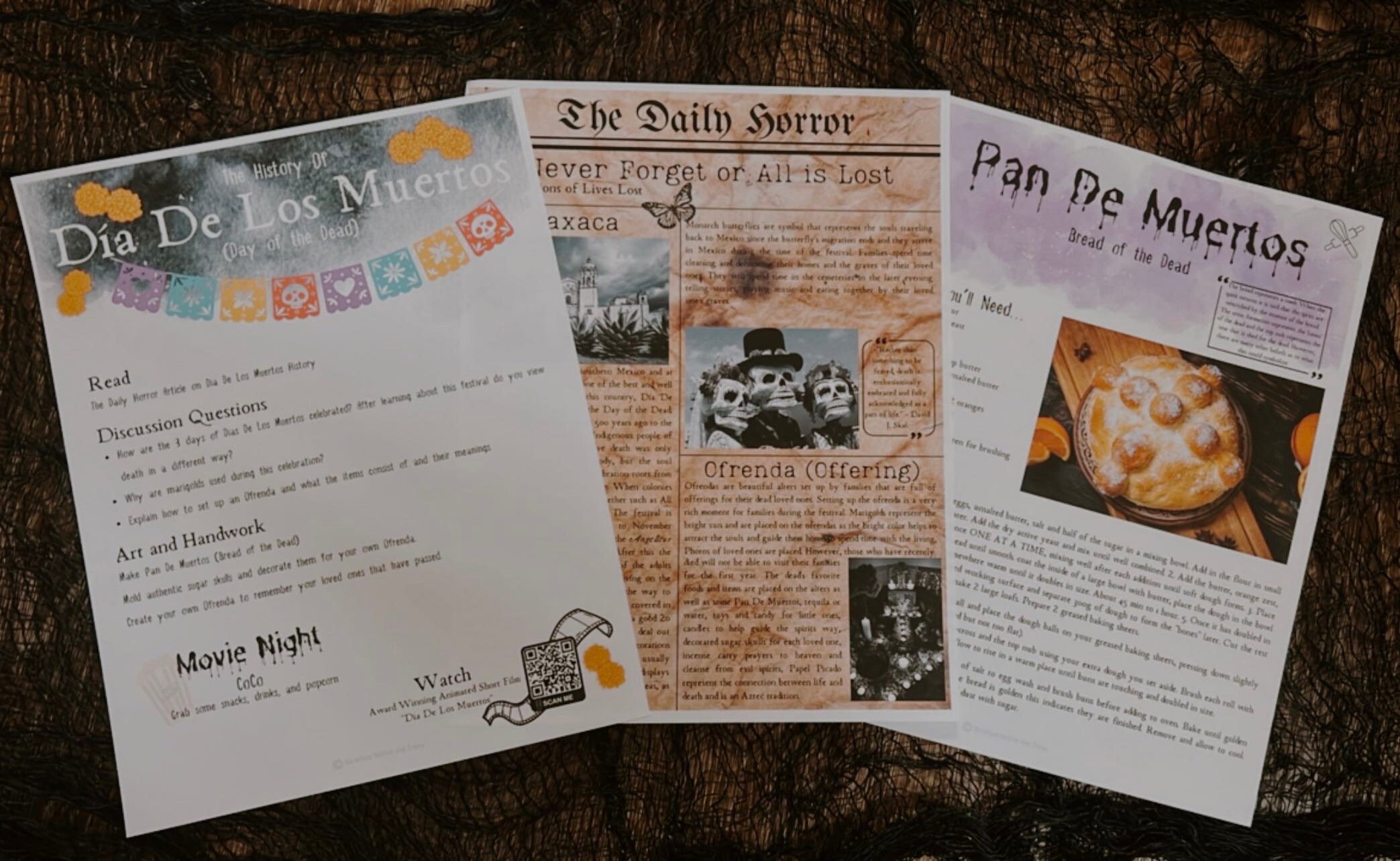 A Childs Guide to All Things Spooky Halloween Unit Study - Etsy