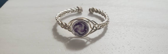 Genshin Impact Electro Vision Ring - Etsy