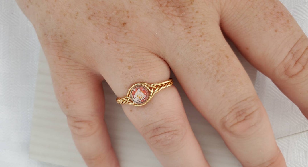 Genshin Impact Pyro Vision Ring - Etsy