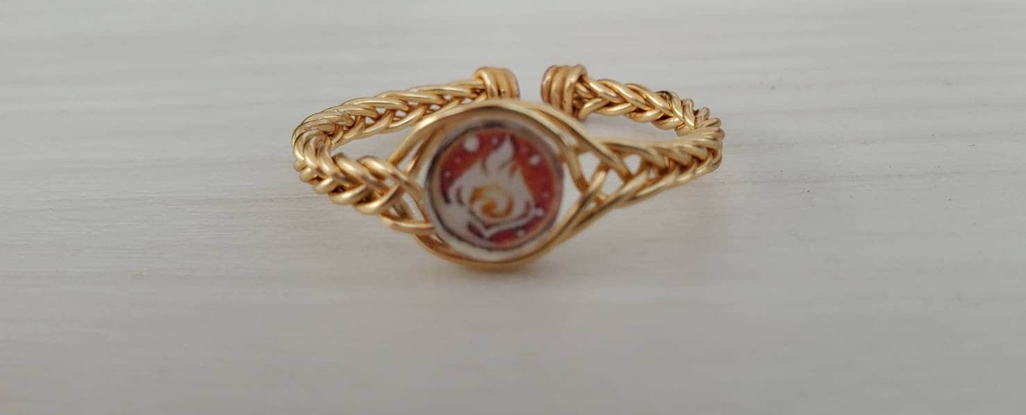 Genshin Impact Pyro Vision Ring - Etsy