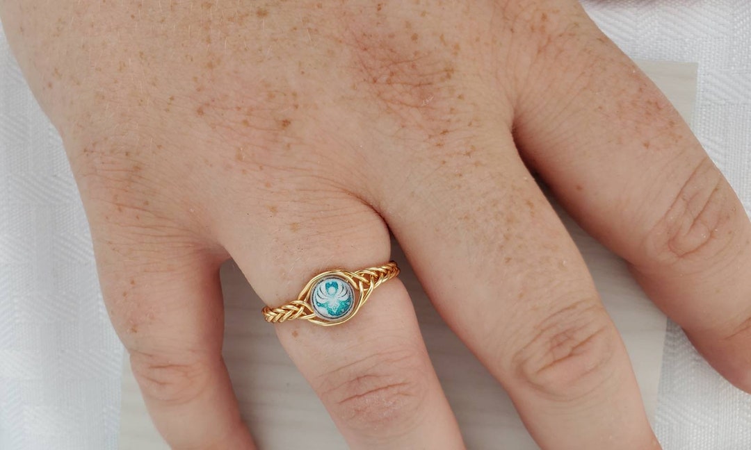 Genshin Impact Anemo Vision Ring - Etsy