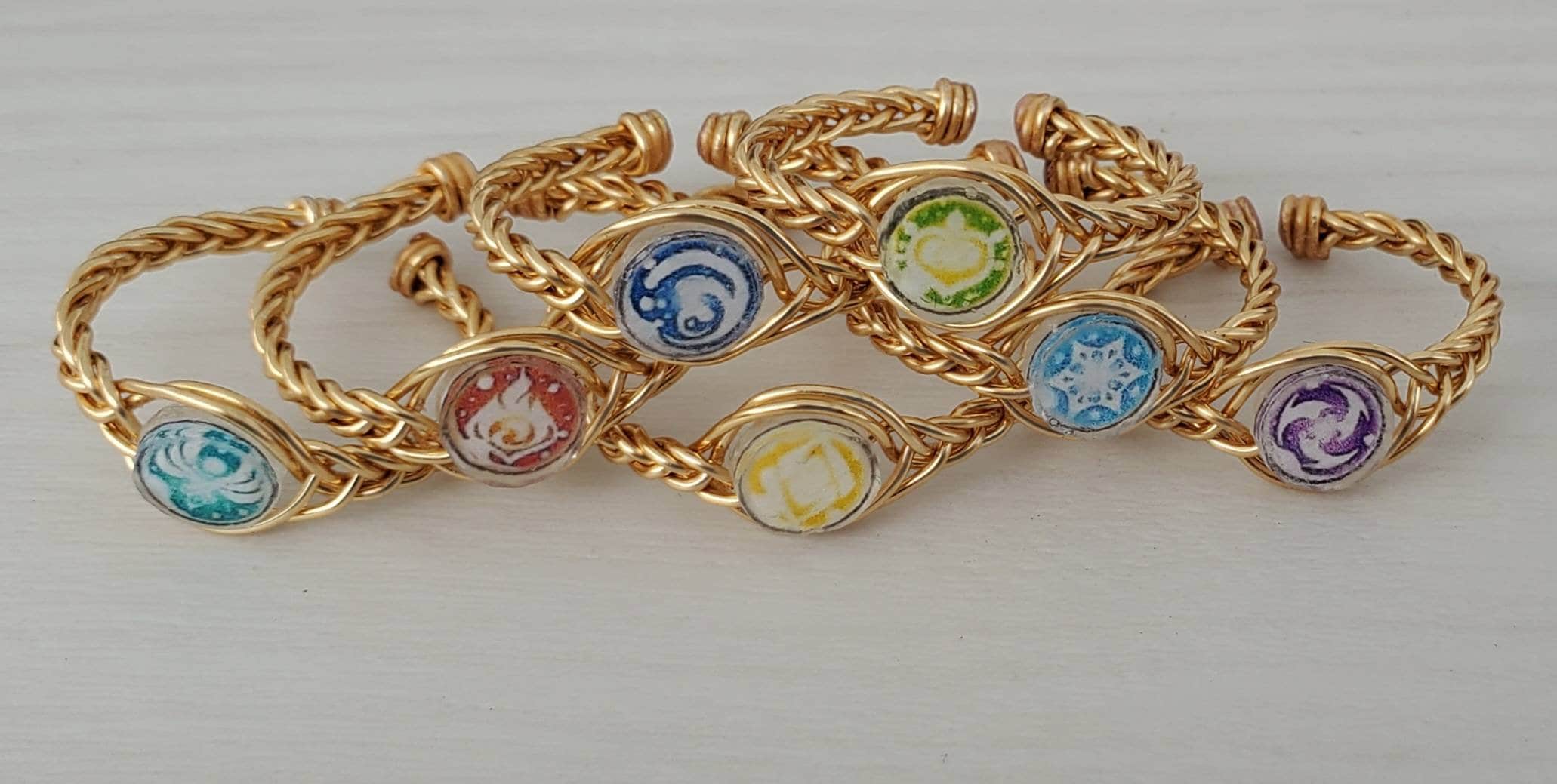 Genshin Impact Electro Vision Ring - Etsy