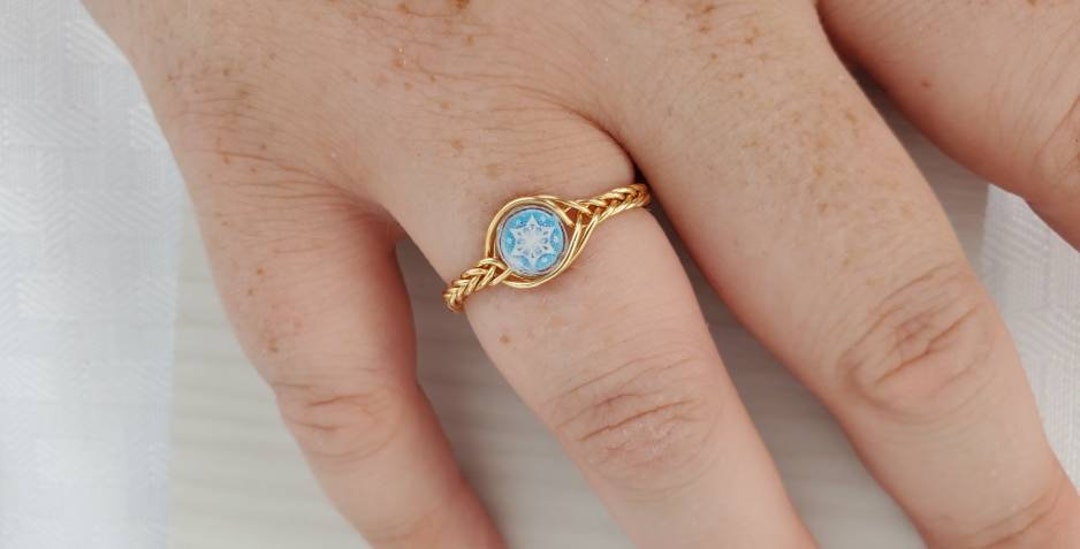 Genshin Impact Cryo Vision Ring - Etsy