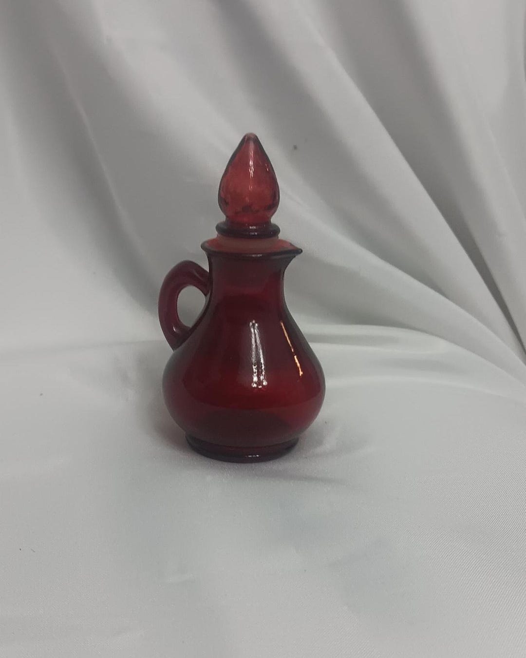 Vintage Avon Strawberry Top Mini Cruet, Capacity 4 Oz. - Etsy