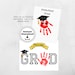 Preschool Graduation Handprint | Graduation Art | Handprint Art | End ...