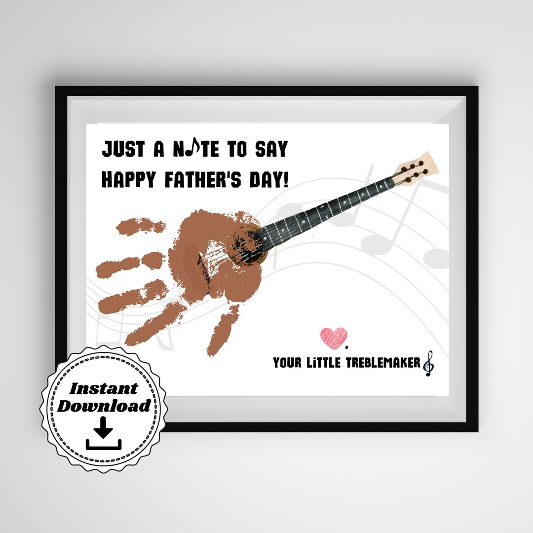 Father's Day Handprint Art | Handprint Craft for Kids | Toddler Father ...
