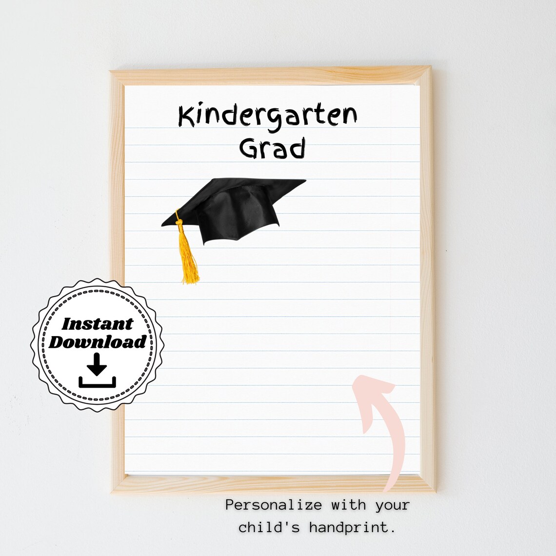 Kindergarten Graduation Handprint | Graduation Art | Handprint Art ...