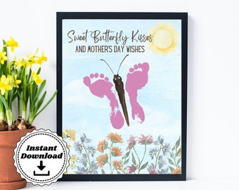 Mother's Day Handprint Art | Handprint Craft for Kids | Toddler Mothers ...