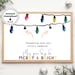 Handprint Christmas Lights Printable | Merry and Bright Handprint Art ...