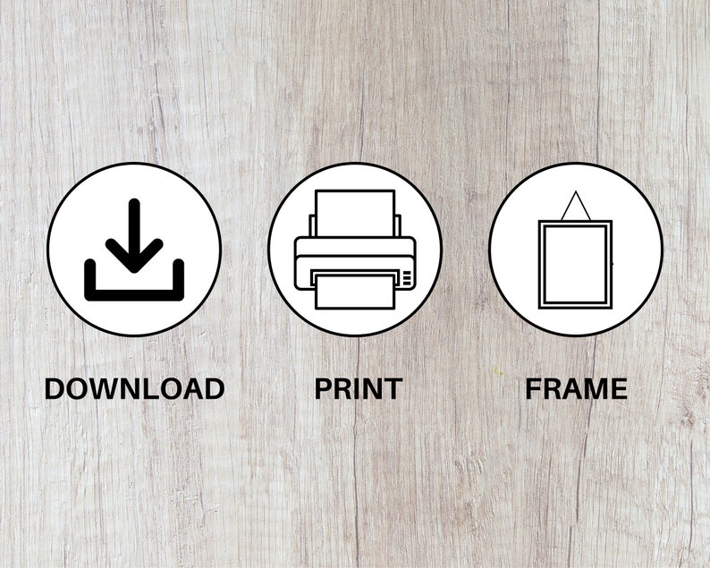 Printable Minimal Beach Signs to Frame, Sea Sand Surf, Sandy Toes ...