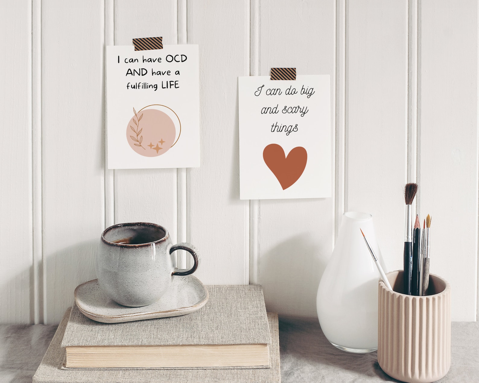 Printable OCD Affirmation Cards, ERP Cards, Obsessive Compulsive ...