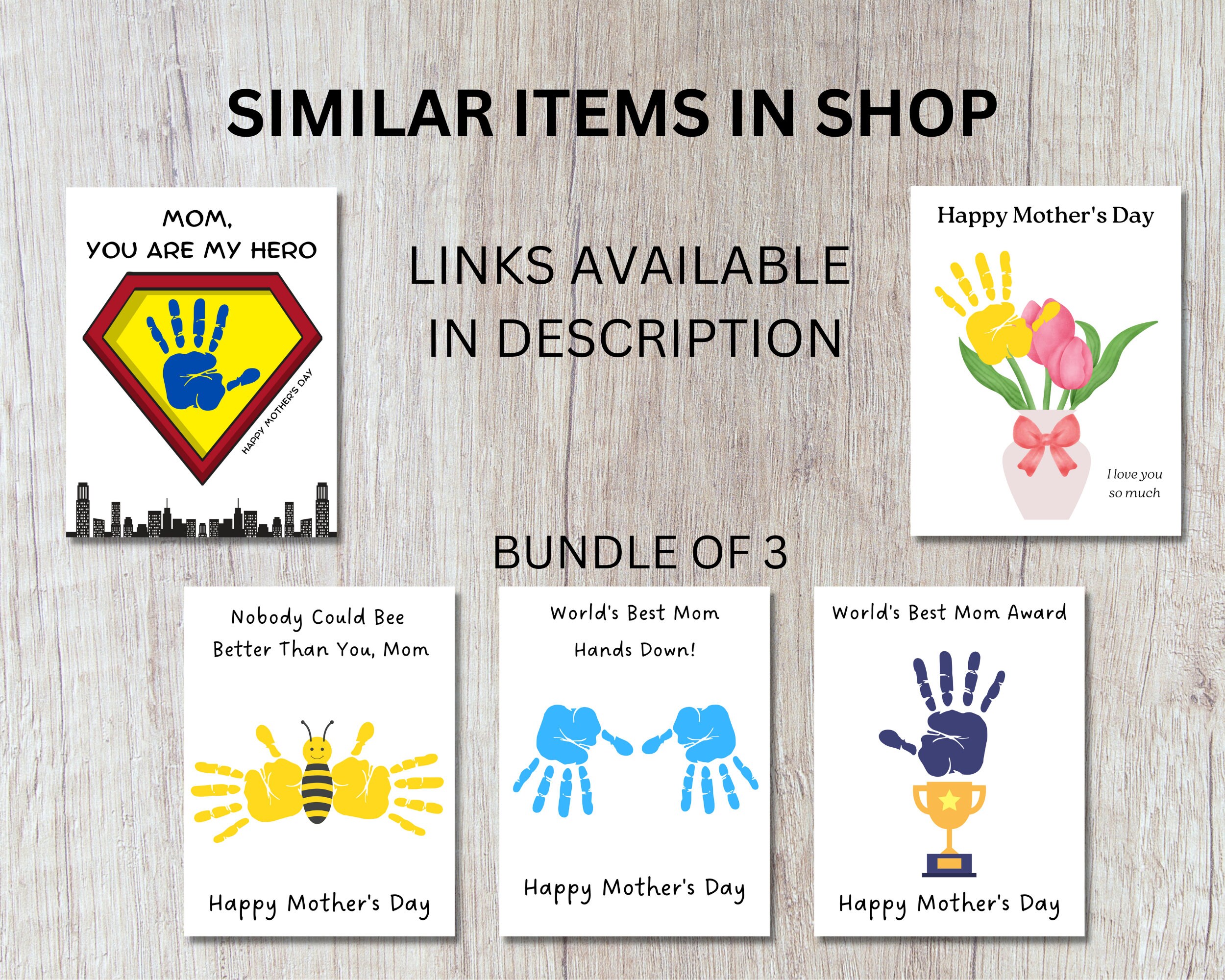 Mother's Day Handprint Craft for Kids First Mother's Day Gift Mother's ...