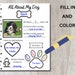 All About My Dog Fill in the Blank Printable, Dog Fill in the Blanks ...