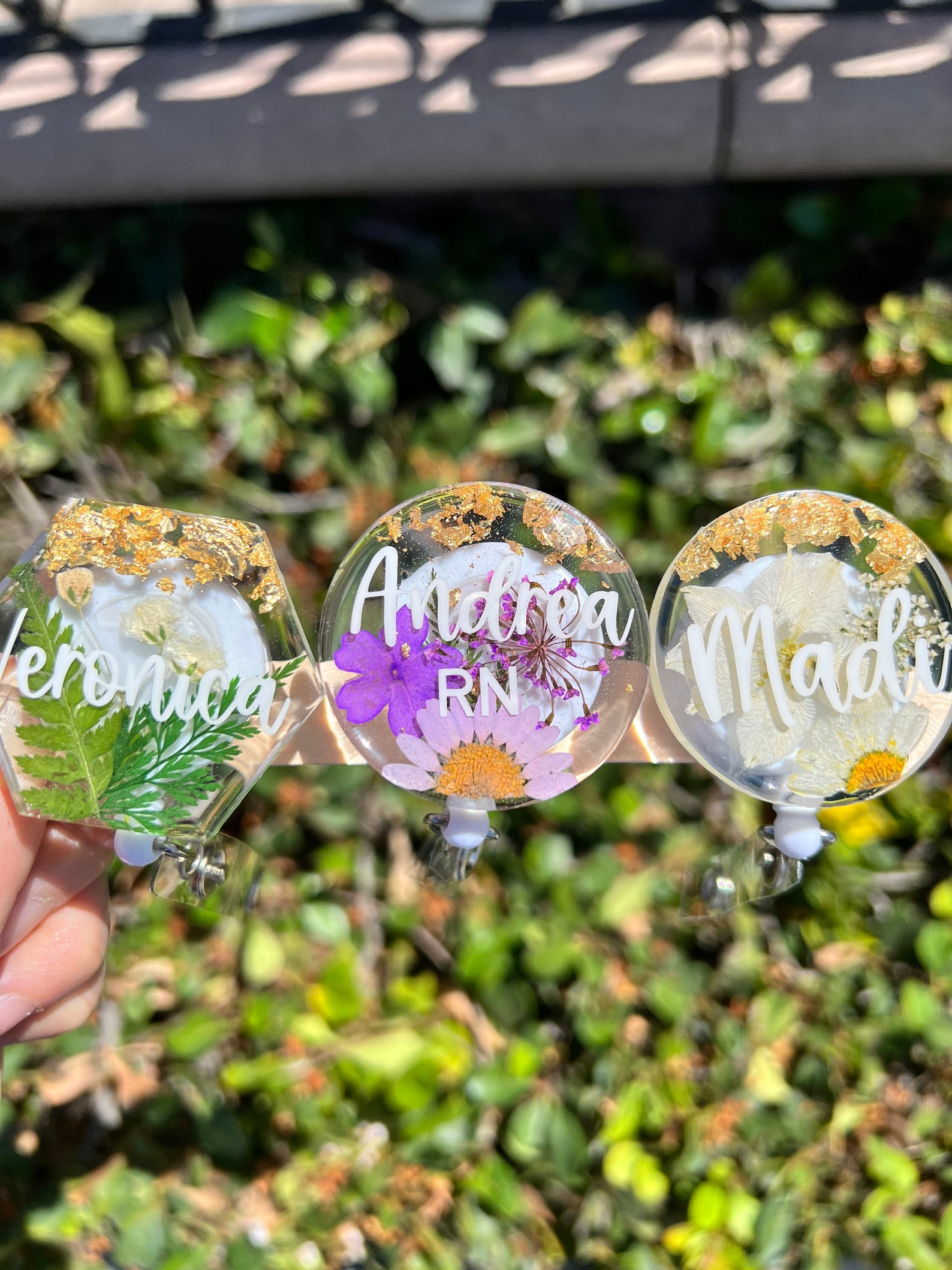 Personalized Resin Badge Reel Personalized Nurse Badge Real - Etsy