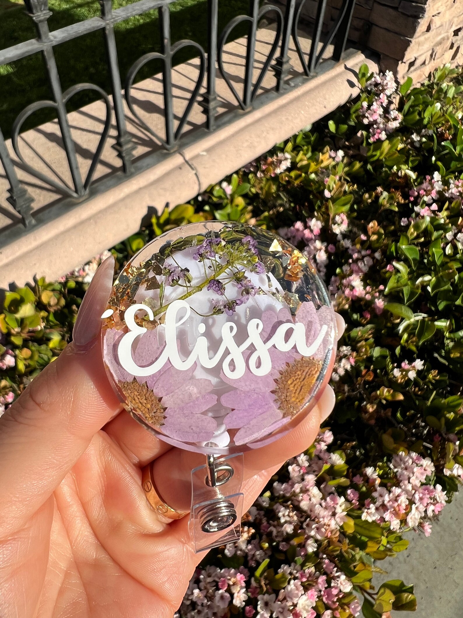 Personalized Resin Badge Reel Personalized Nurse Badge Real - Etsy