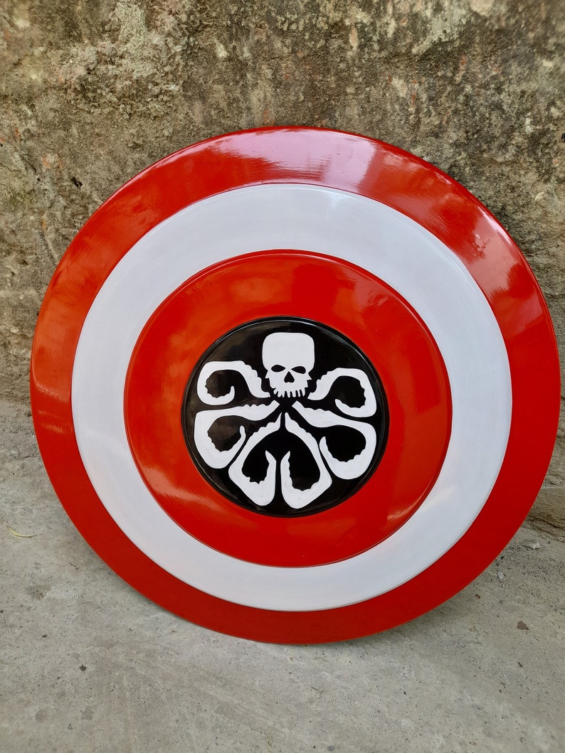 Medieval Avengers Captain America HYDRA/OCTOPUS Shield Metal - Etsy