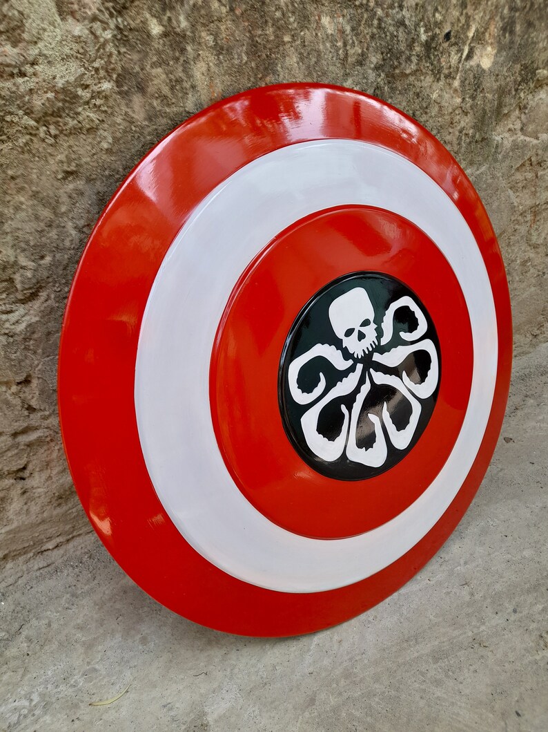 Medieval Avengers Captain America HYDRA/OCTOPUS Shield Metal - Etsy