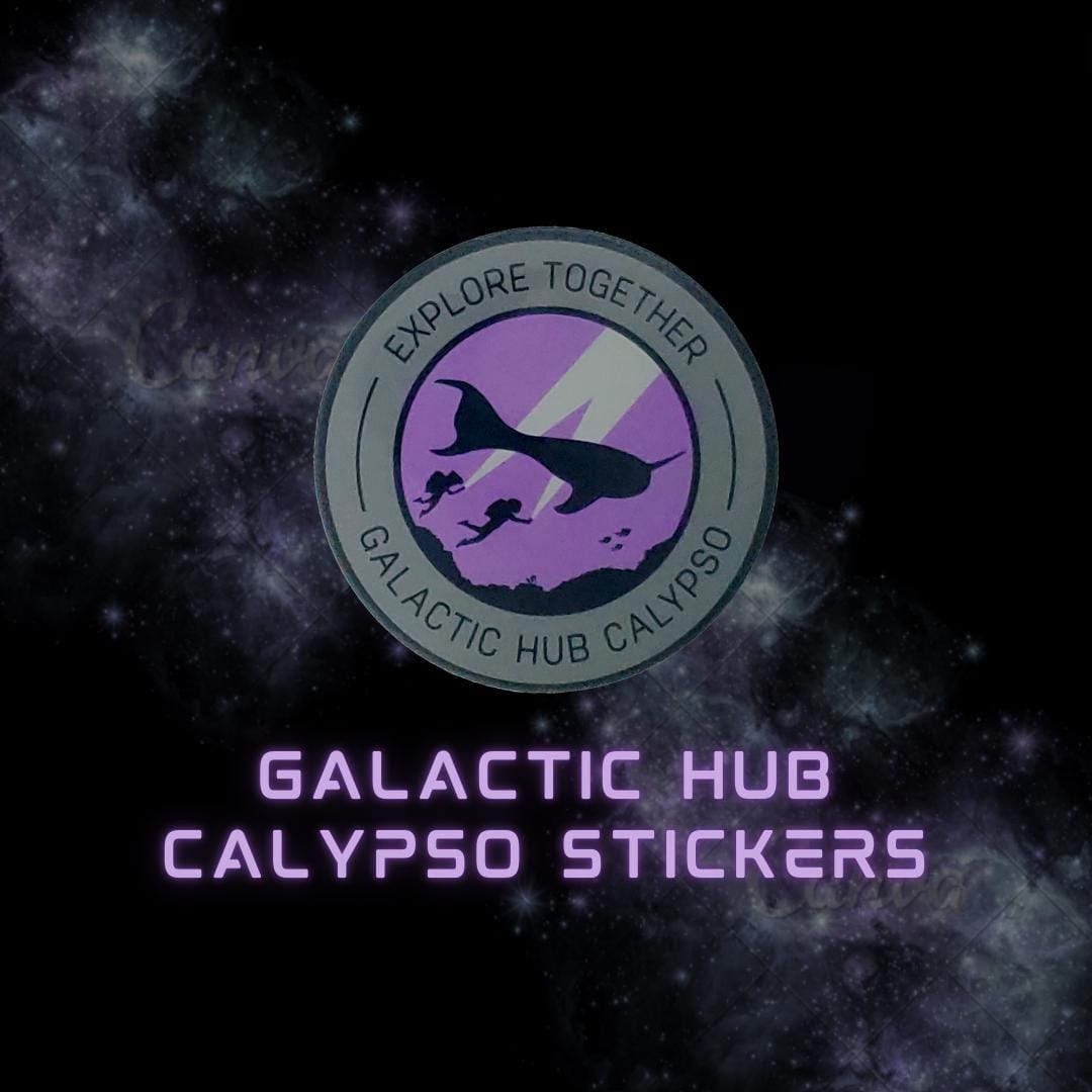 Galactic Hub Calypso Sticker (vinyl) - Etsy