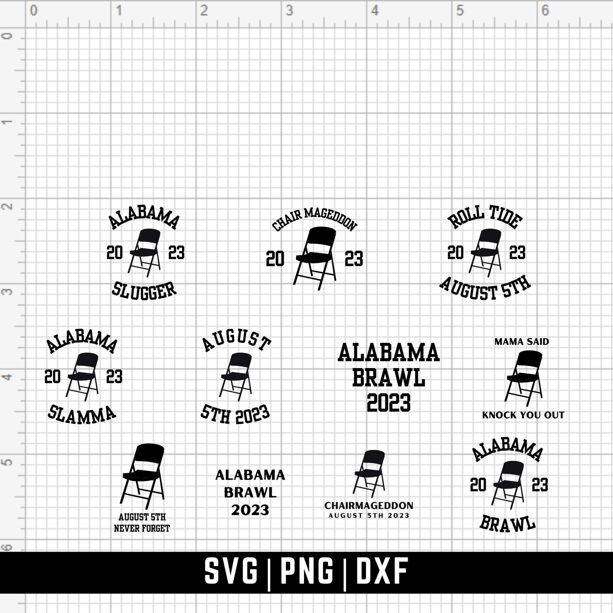 Alabama Riverboat SVG Alabama Brawl SVG Alabama Fight - Etsy