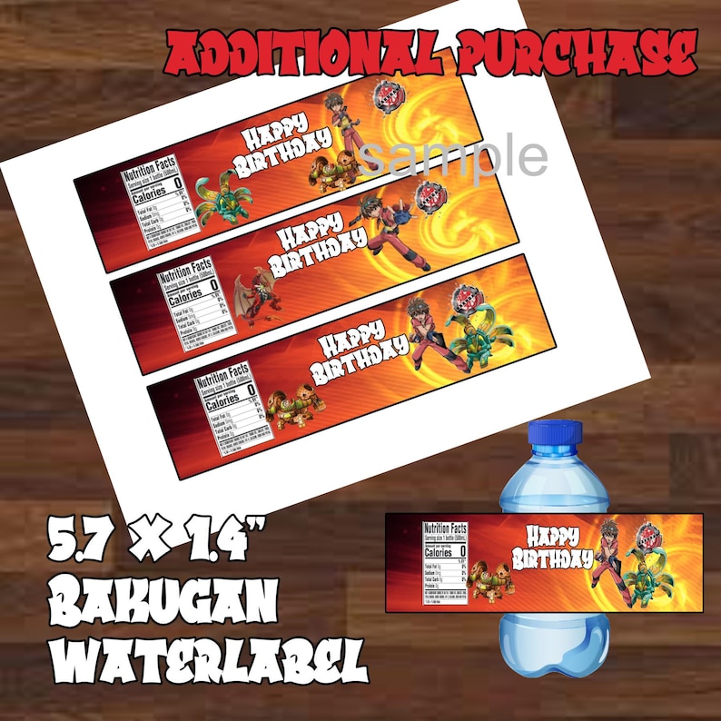 Bakugan Birthday Banner, Bakugan, Bakugan Birthday Party, Bakugan ...