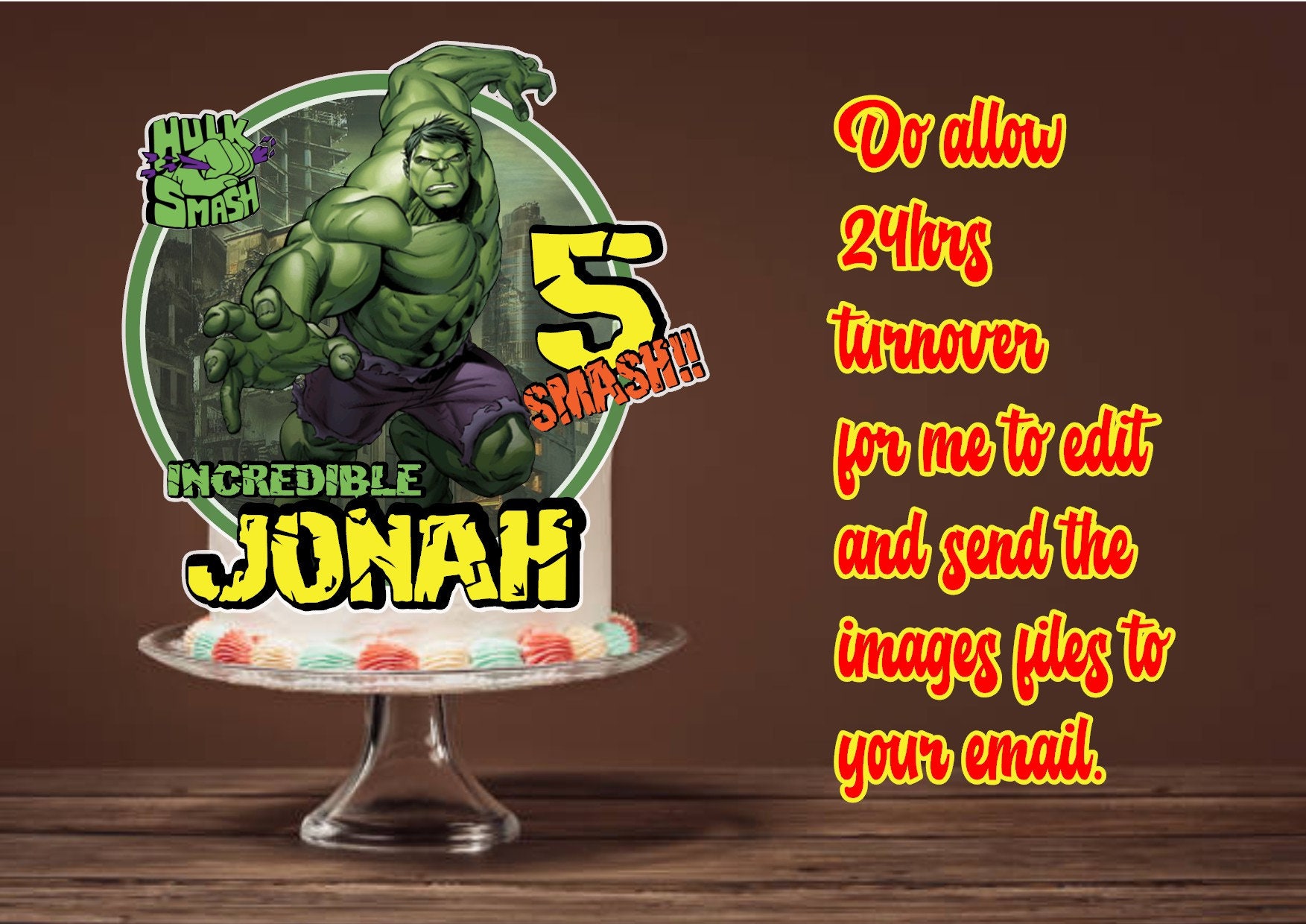 Hulk Cake Topper Hulk Birthday Party Hulk Cake Hulk - Etsy