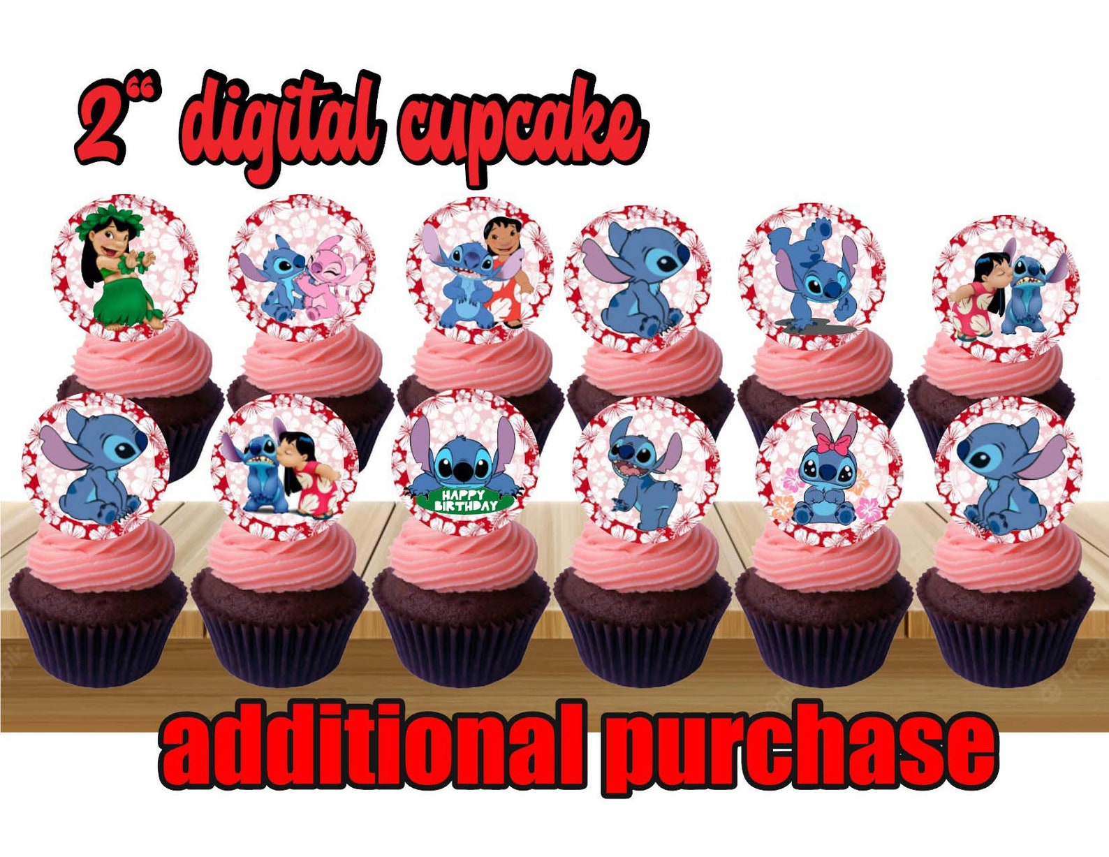 Lilo and Stitch Thank You Tag Lilo and Stitch Birthday Lilo - Etsy