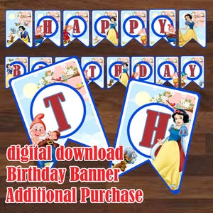 Snow White Thank You Tag, Princess Birthday, Princess Birthday Party ...