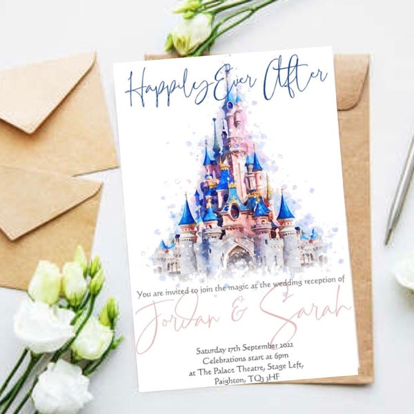 Magic Castle Invitations - Etsy