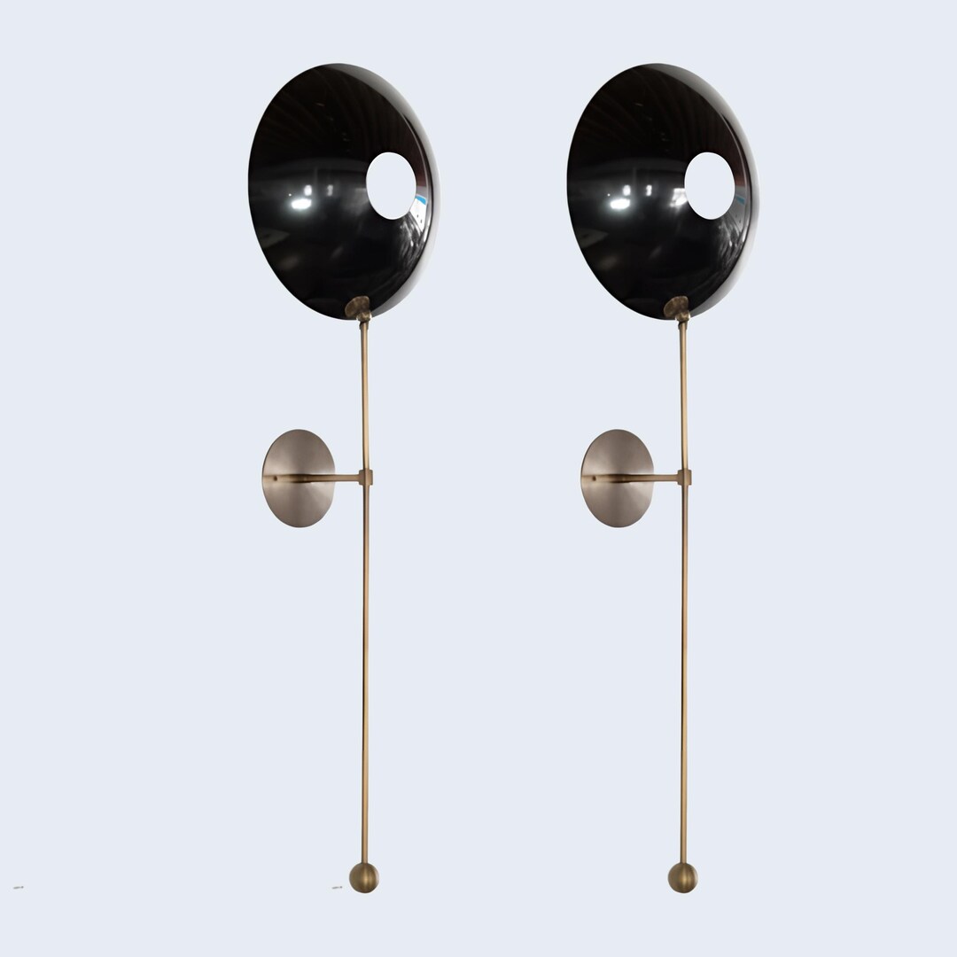 Modern Adjustable Articulating Wall Sconce Pair – Sleek Industrial Wall ...