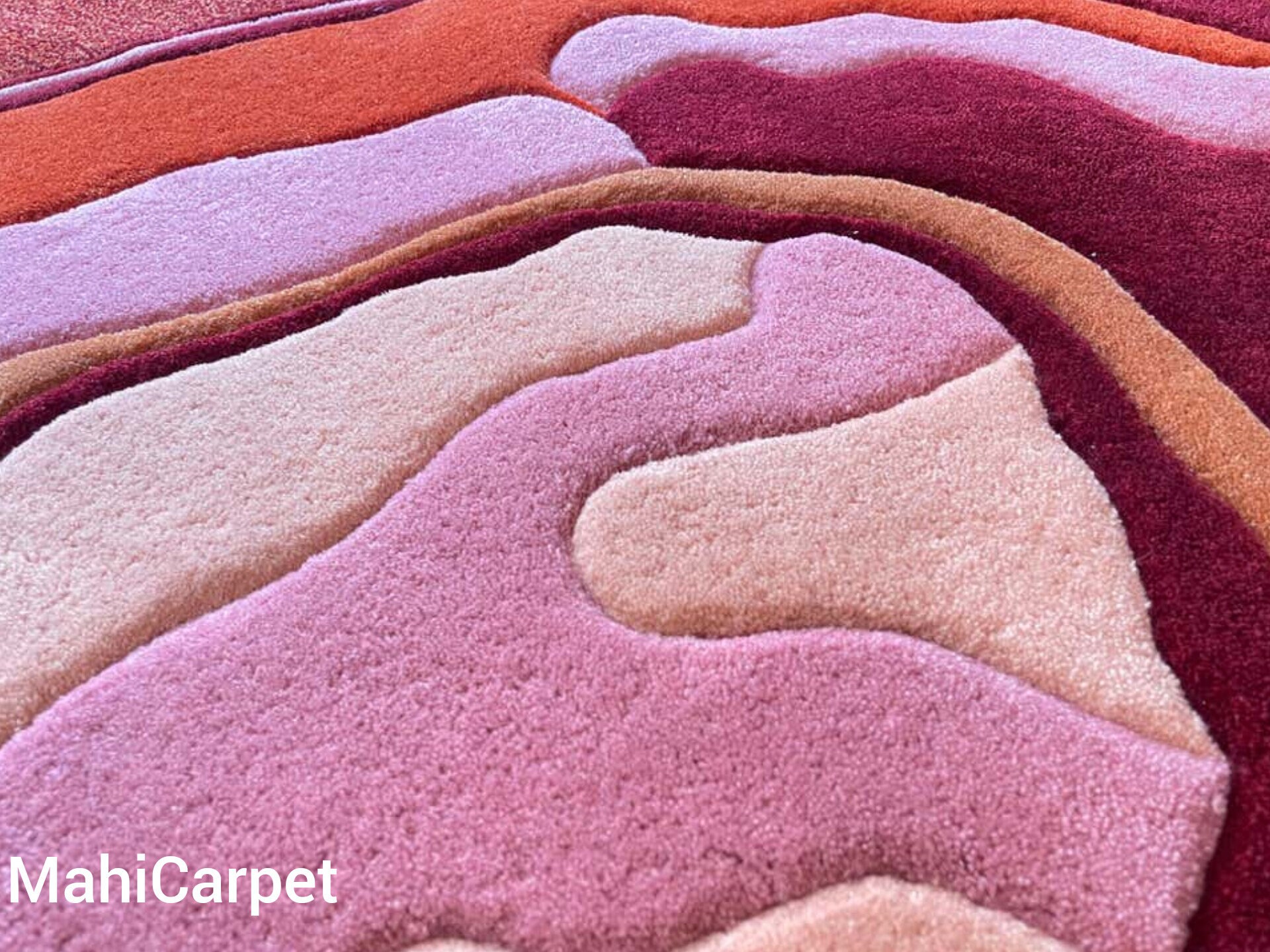 Modern Irregular Hand-tufted Woolen Rugs Mahicarpet Unique Designs ...