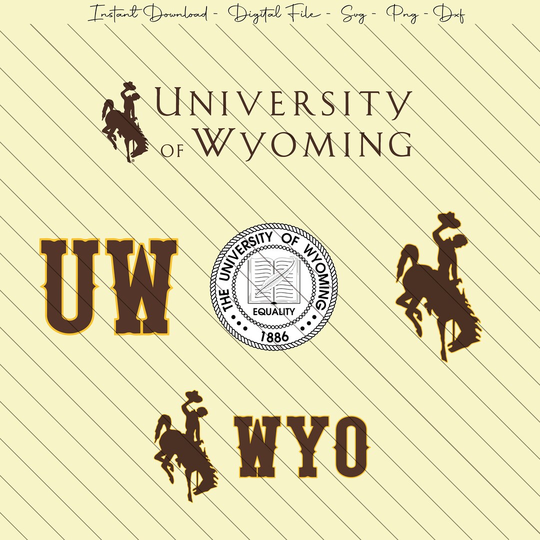 Wyoming Svg Bundle, Uw Svg, Wyo Svg, Wyoming Png, University Svg ...